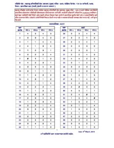 Paper 1 MPSC Civil Engg Main 2015 (Marathi, English and GS) Final Key ...